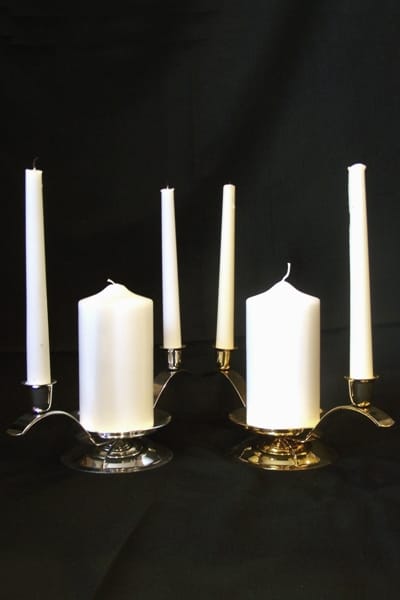 Unity Candle Holder - Castle Farms