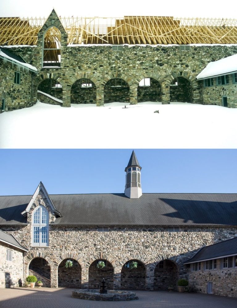 Castle Restoration Begins - Castle Farms | Charlevoix, MI Venue History
