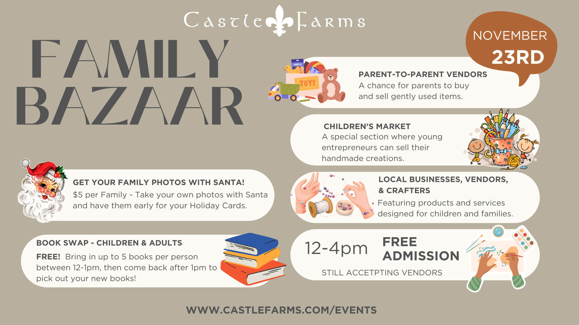 Family Bazaar - Castle Farms